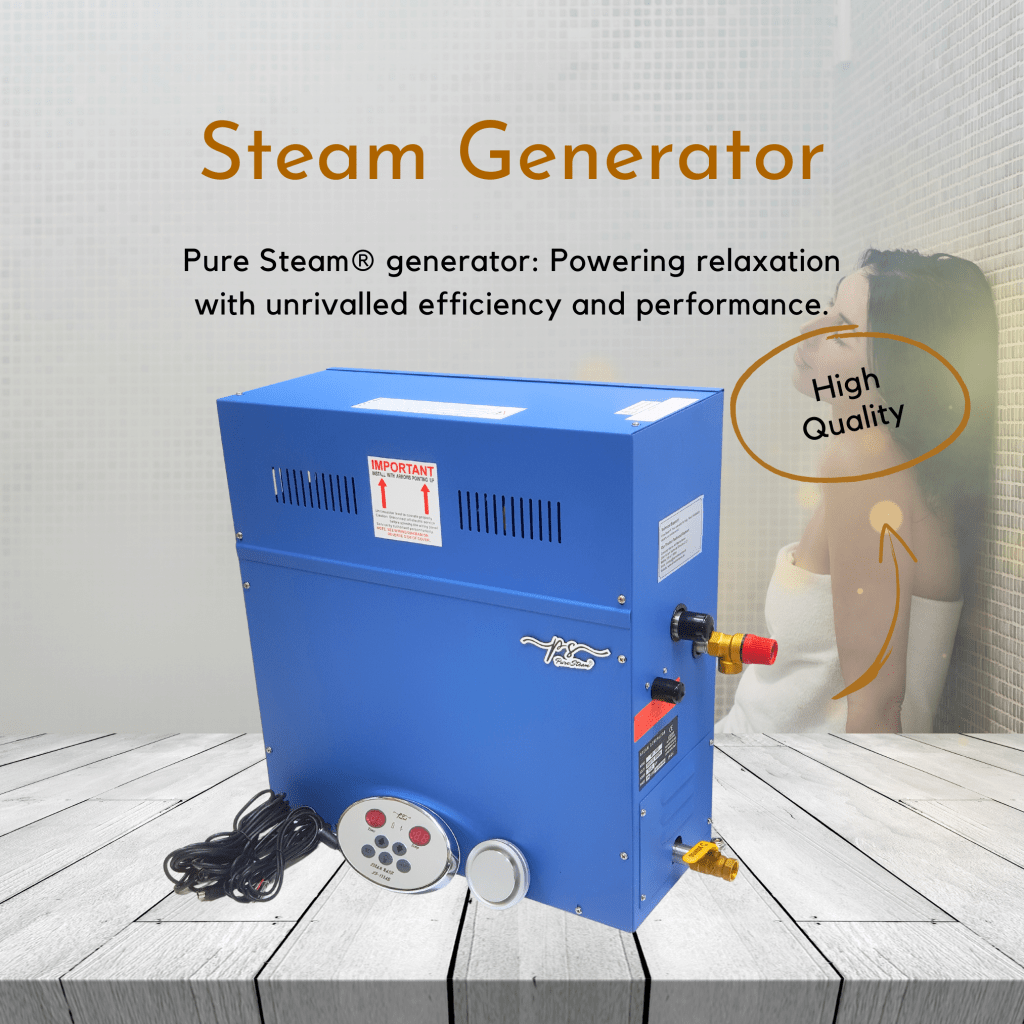 6kw Steam Generator - Powerful Spa & Steam Room Accessory