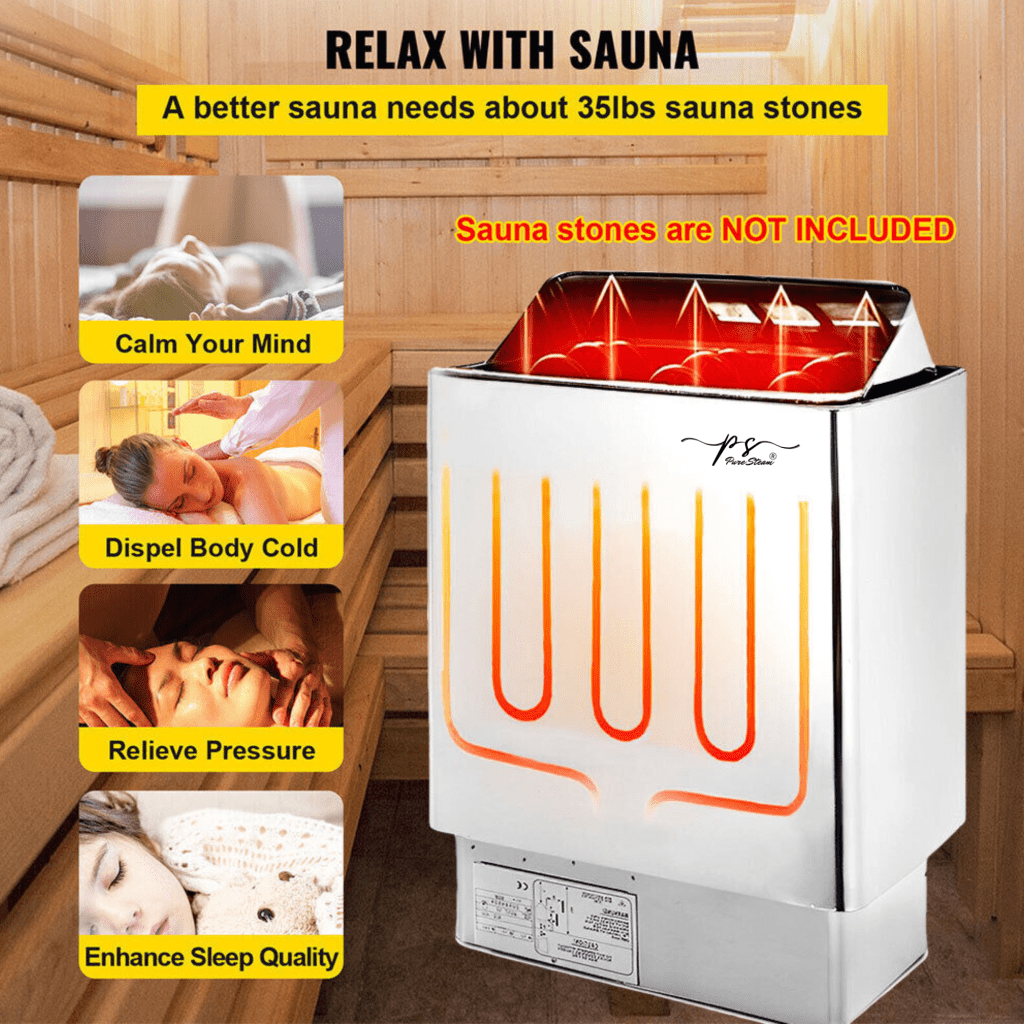 Sauna Heater with AT-86 Controller - Sauna Steam Equipment Supplier in ...