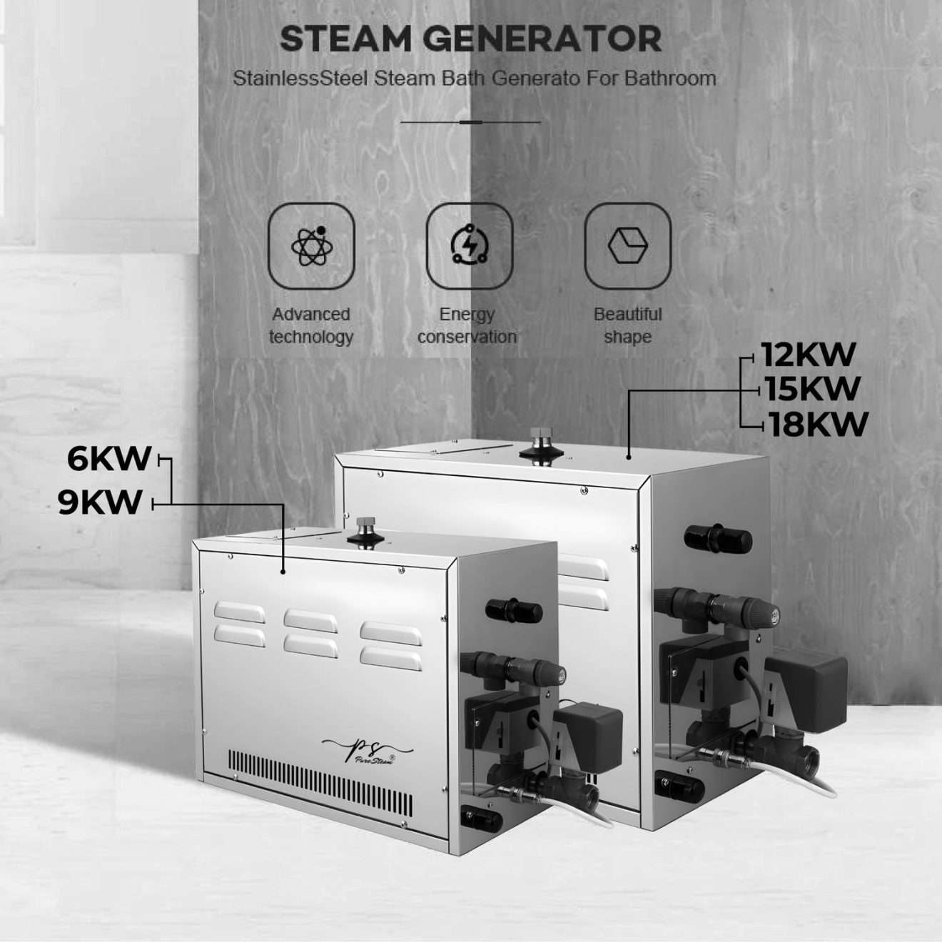 Steam Generator SS- Model - Sauna Steam Equipment Supplier in Dubai ...