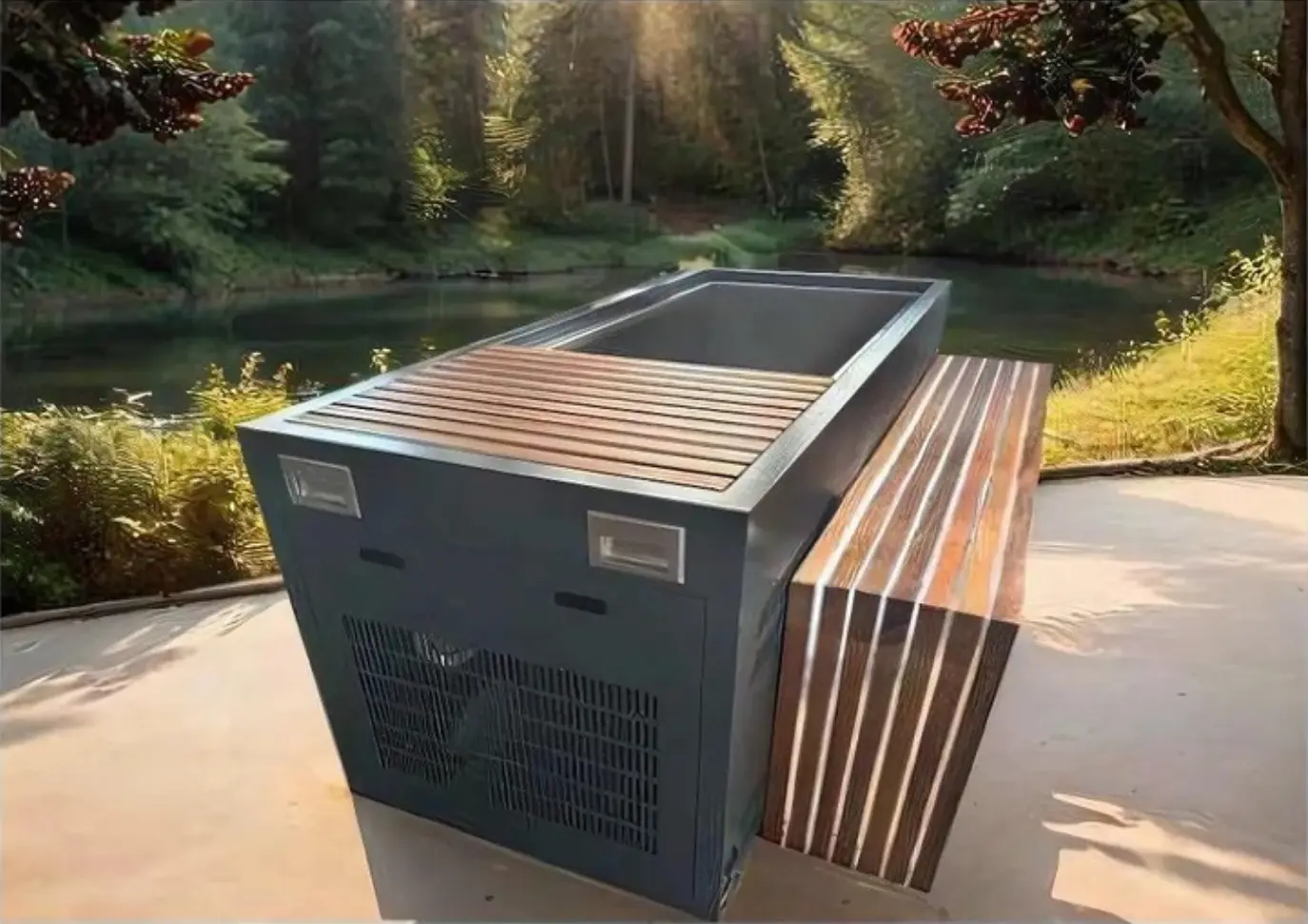 Stainless Steel all in one Plunge - Sauna Steam Equipment Supplier in ...